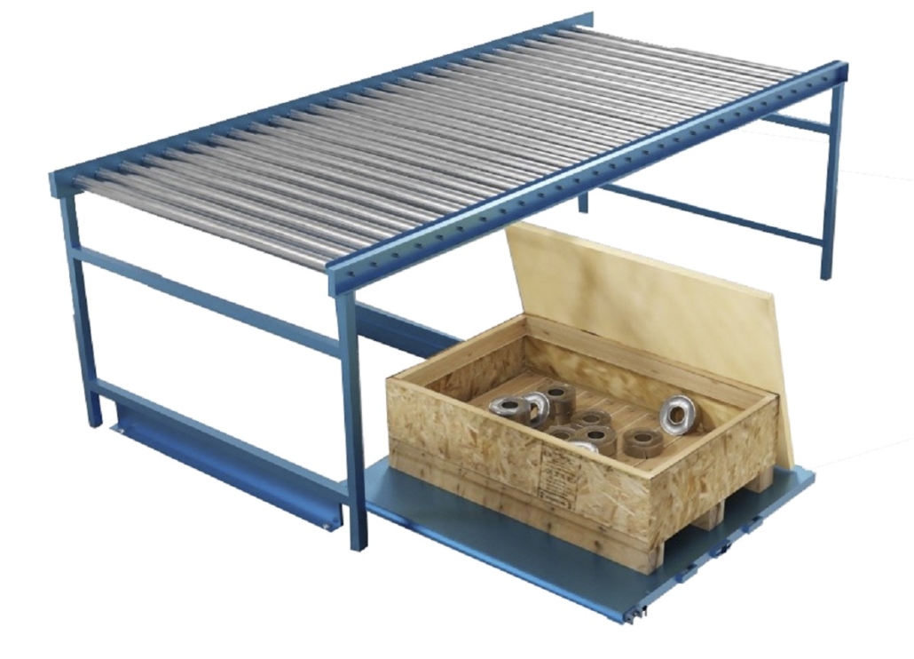 Floor Mount Glide-Out Rack - Rack Engineering Division